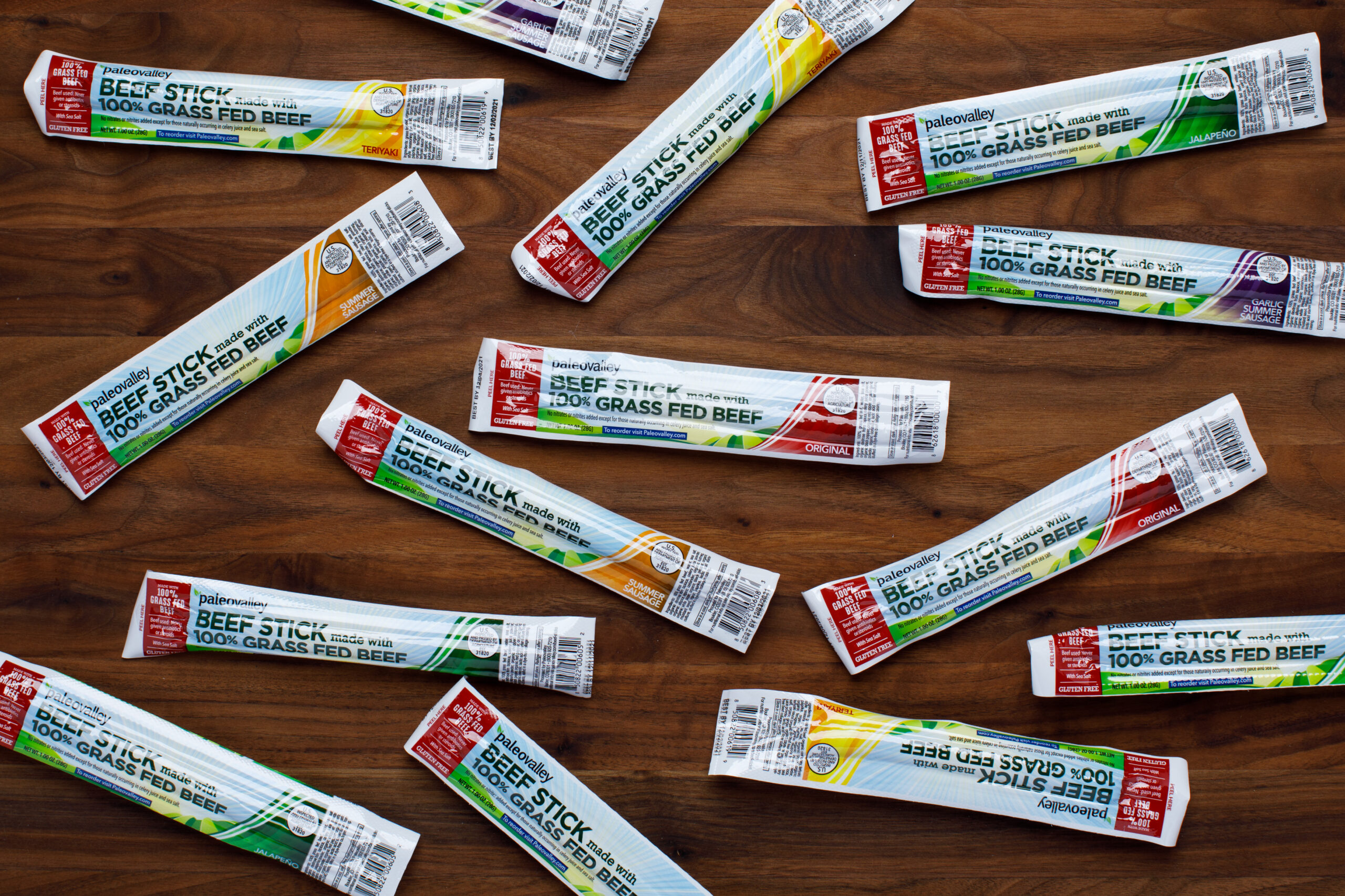 Paleovalley 100% Grass-Fed Beef Sticks - The Real Food Project