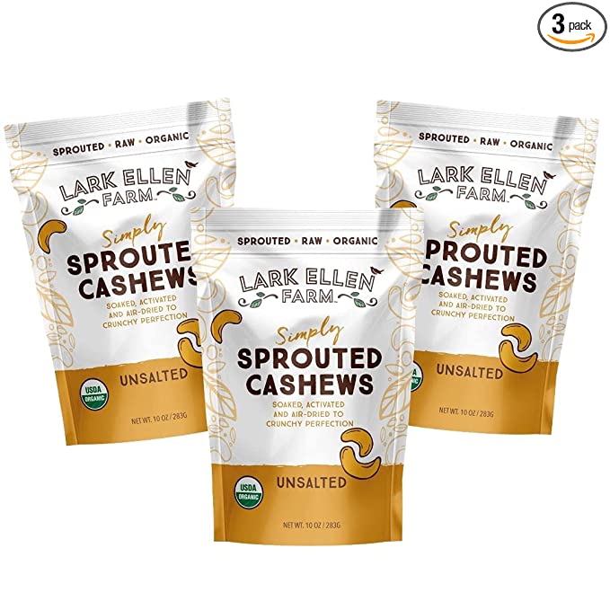Lark Ellen: Organic Sprouted Cashews - The Real Food Project