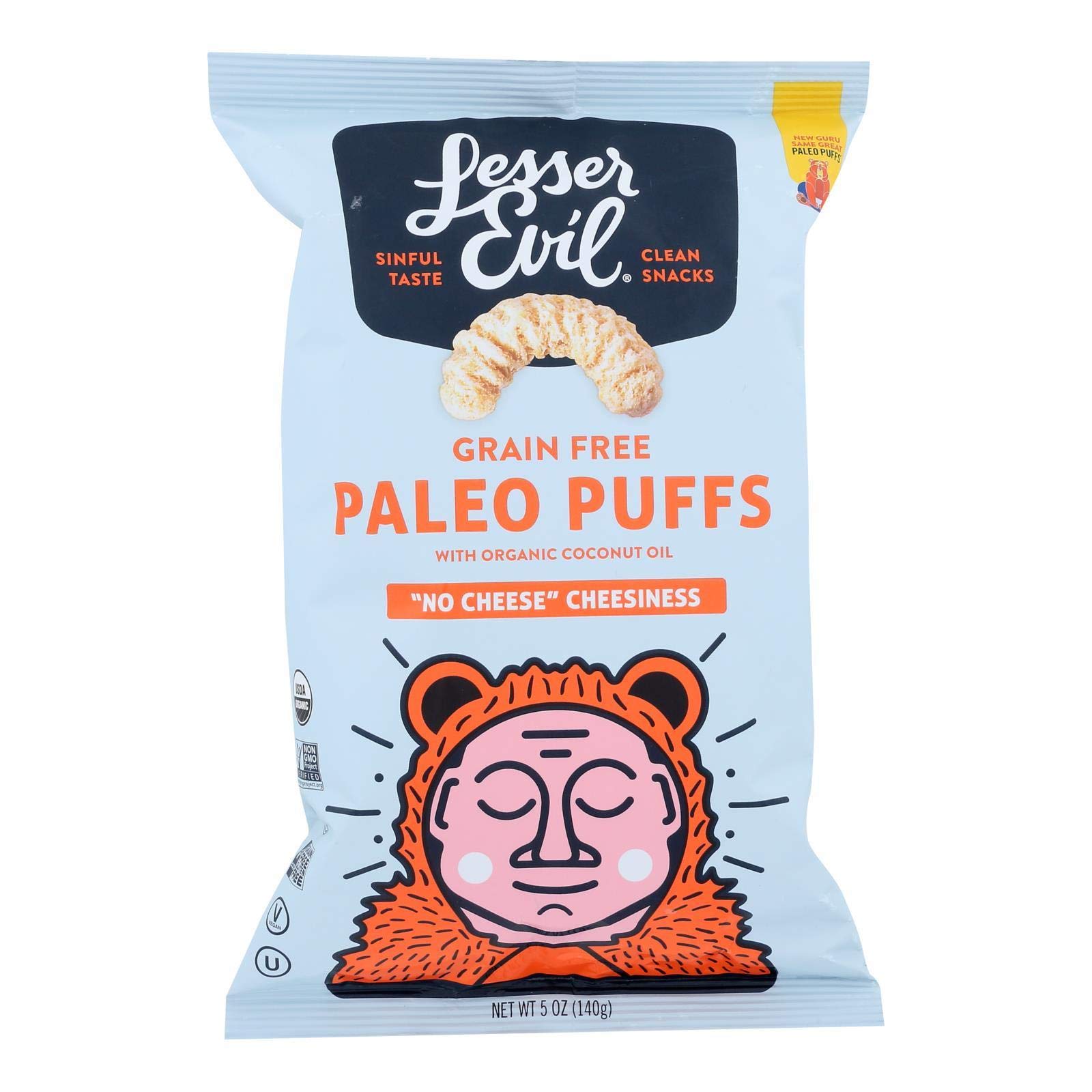 Lesser Evil: Paleo Puffs (Coconut Oil) - The Real Food Project