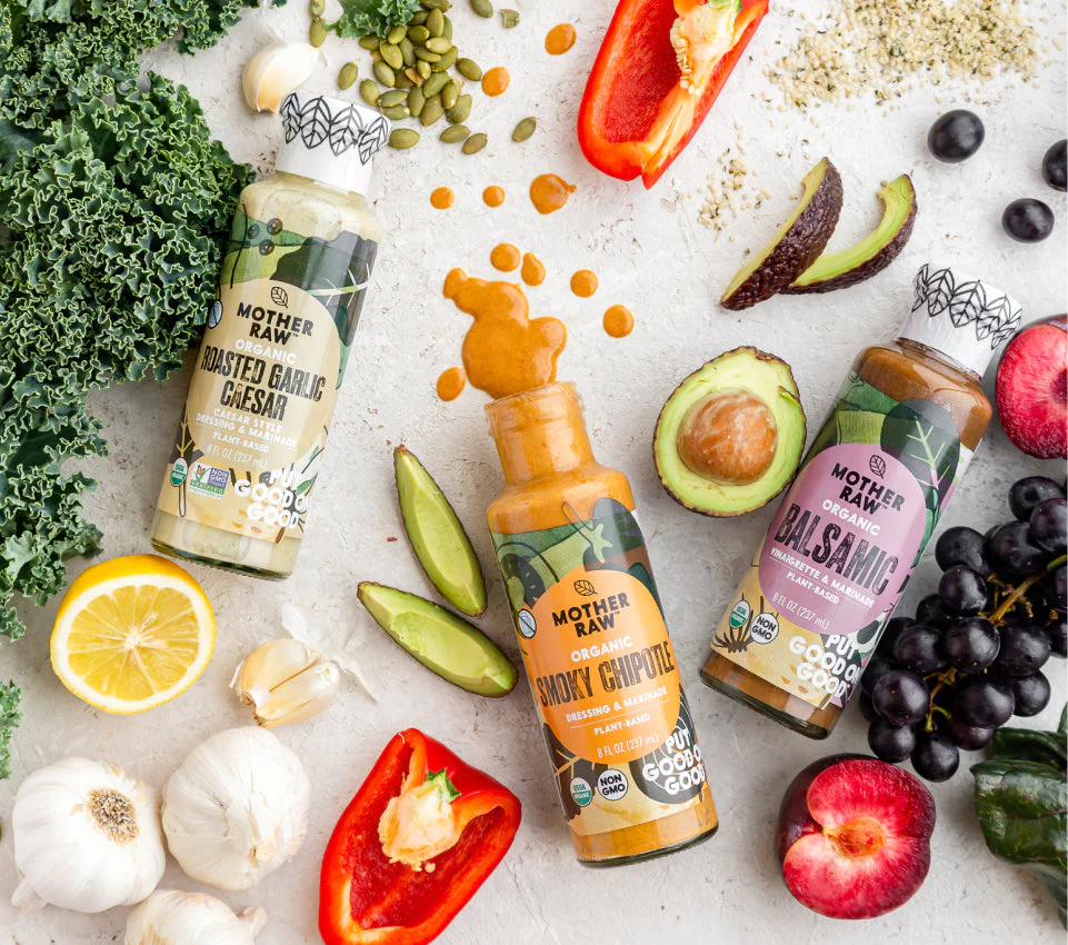 Mother Raw: Organic Dressings - The Real Food Project