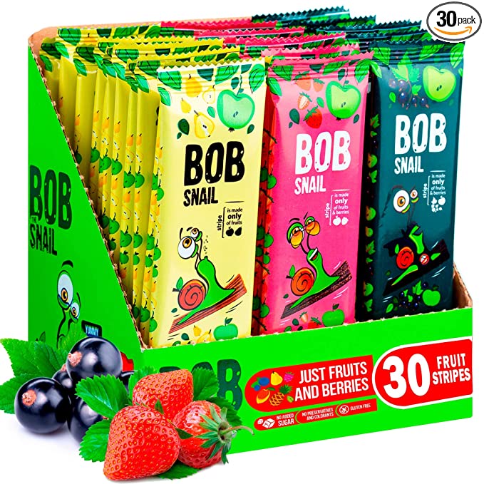 Bob Snail: Fruit Snacks - The Real Food Project