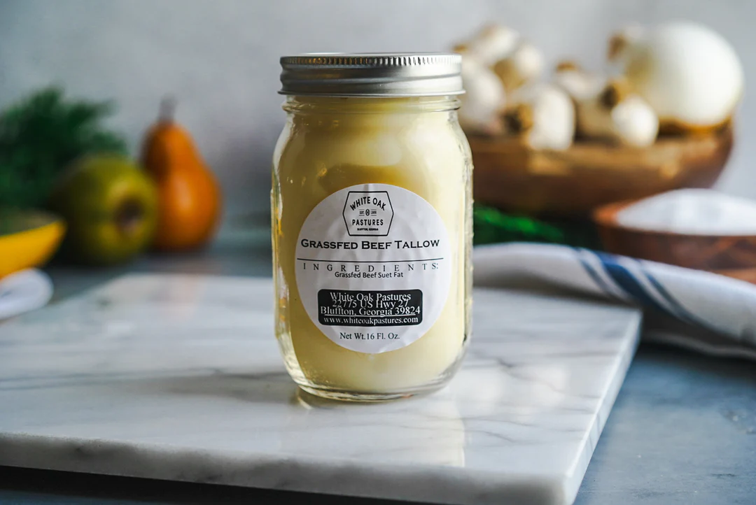 White Oak Pastures: Beef Tallow (100% Grass-Fed) - The Real Food Project