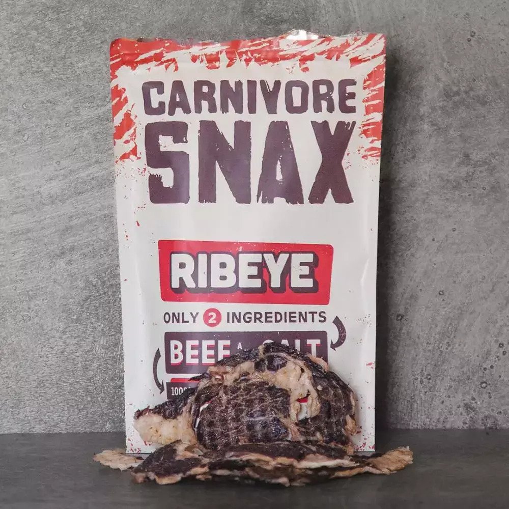 Carnivore Snax: Ribeye (100% Grass-Fed) - The Real Food Project