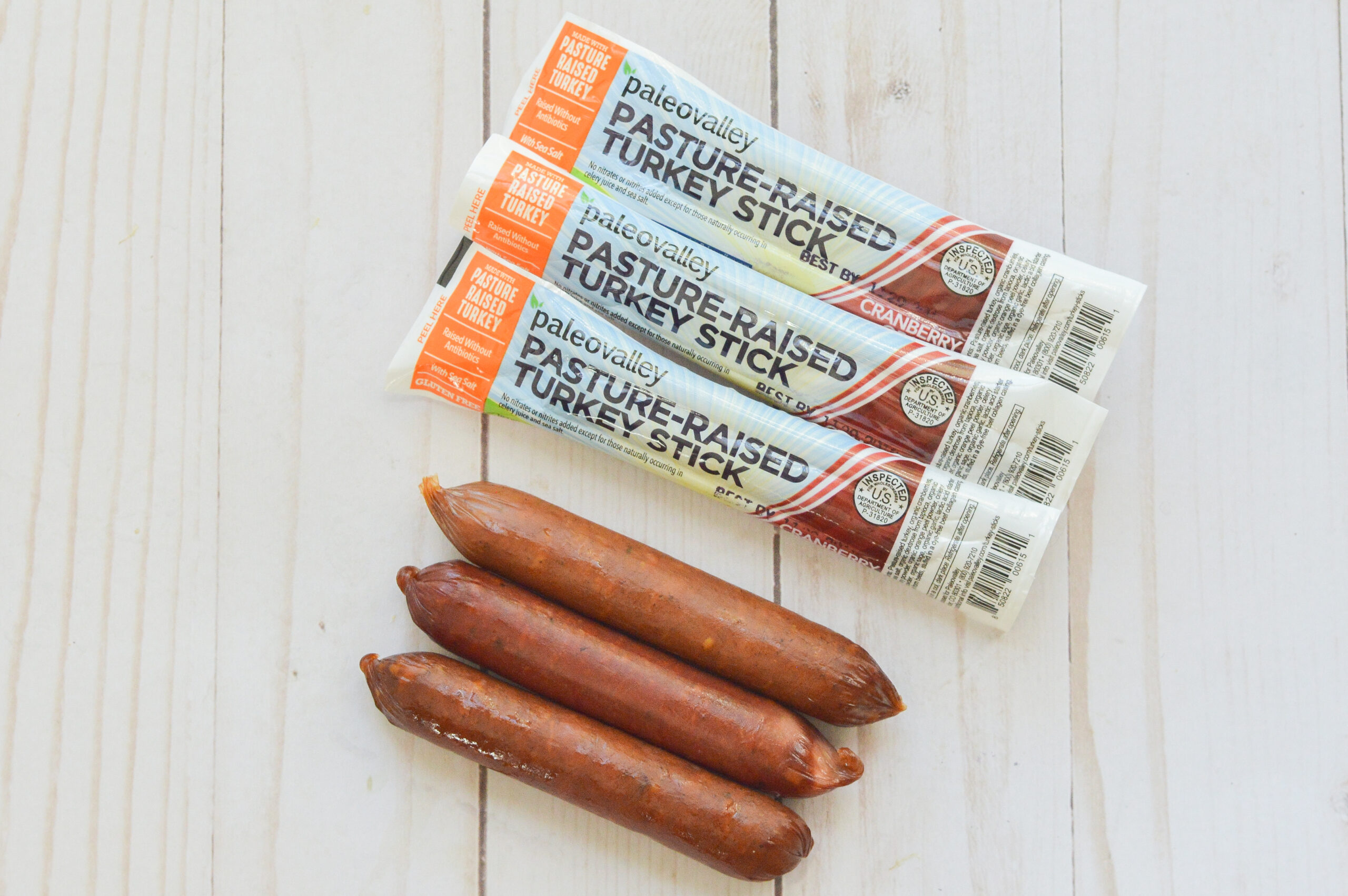Paleovalley Pasture-Raised Turkey Sticks - The Real Food Project