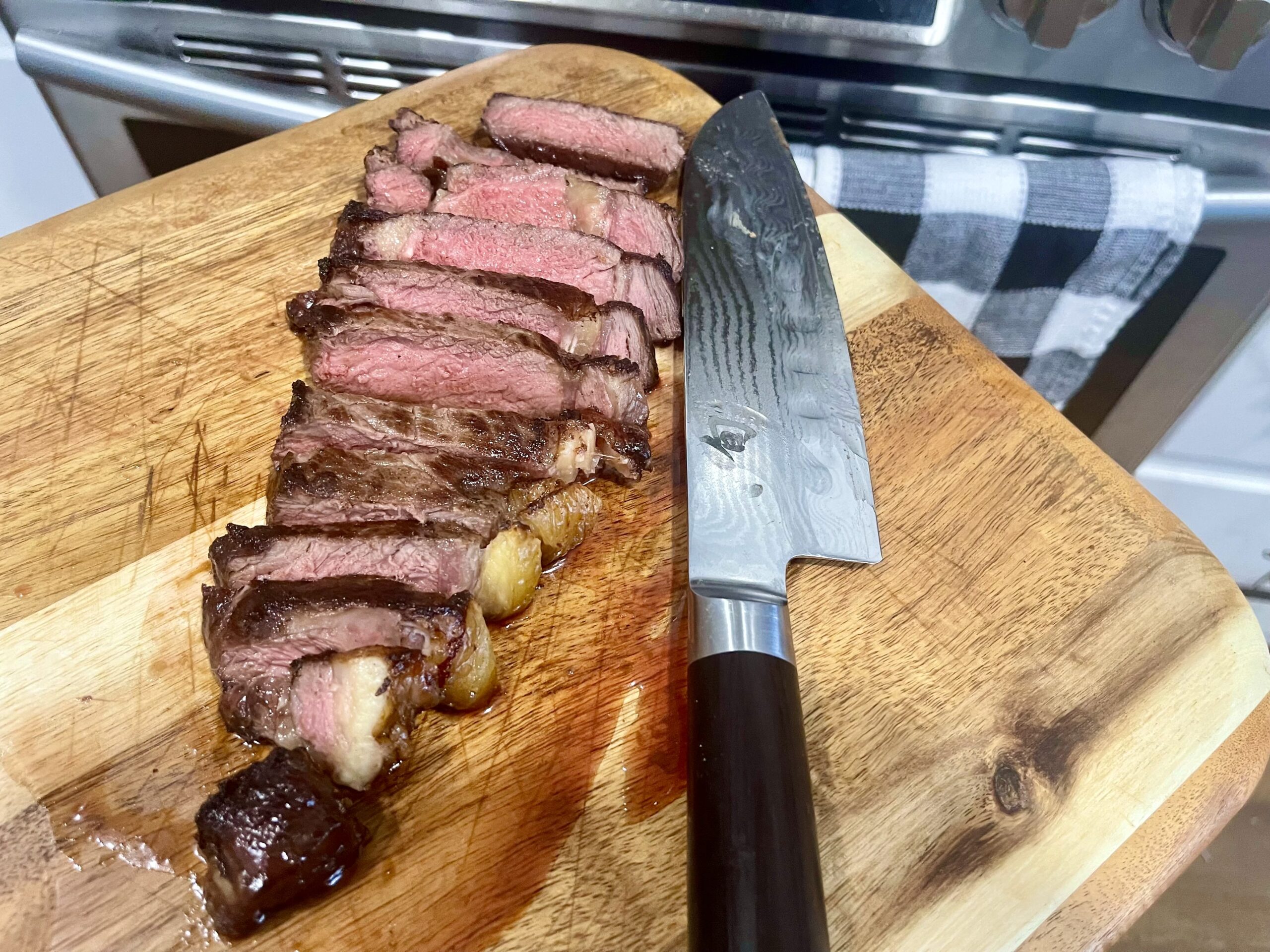Easy Reverse Sear Steak Recipe (NY Strip, Ribeye) - The Real Food Project